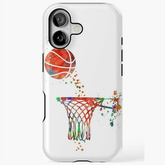 Basketball Ball Minimalist Inspired Graphic Design Case for Apple ...