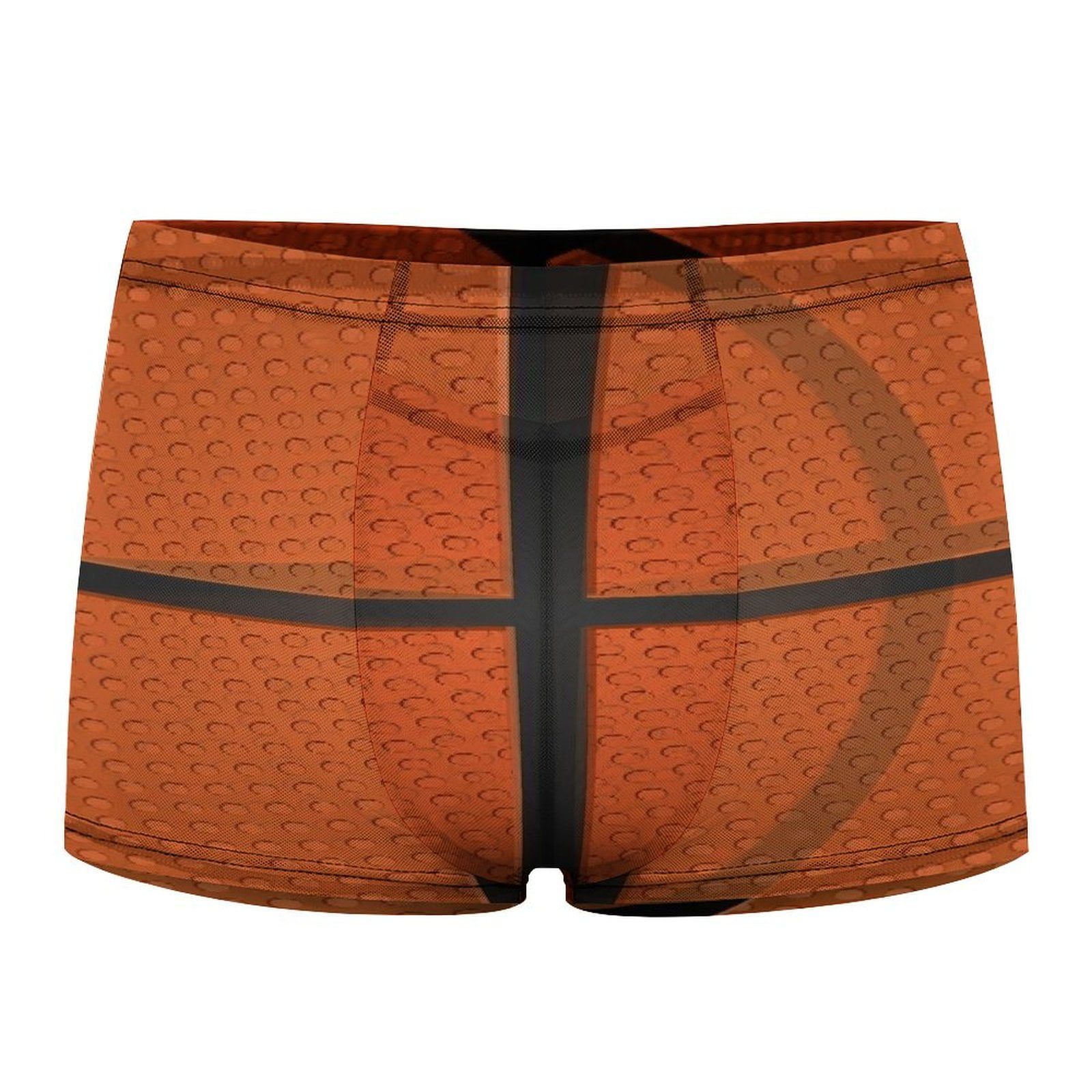 Basketball Ball Texture Men's Mesh Boxer Briefs Cooling Breathable ...