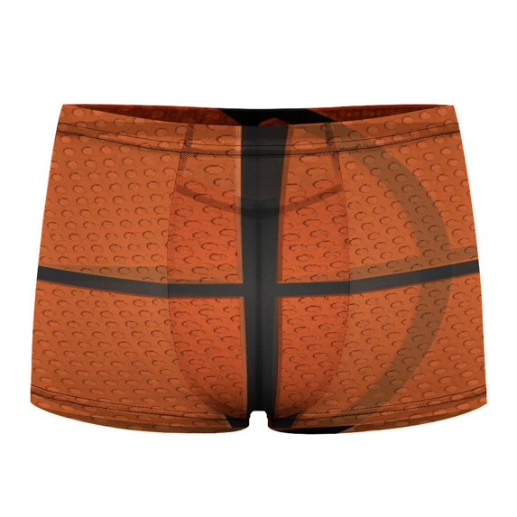 Basketball Ball Texture Men's Mesh Boxer Briefs Cooling Breathable ...