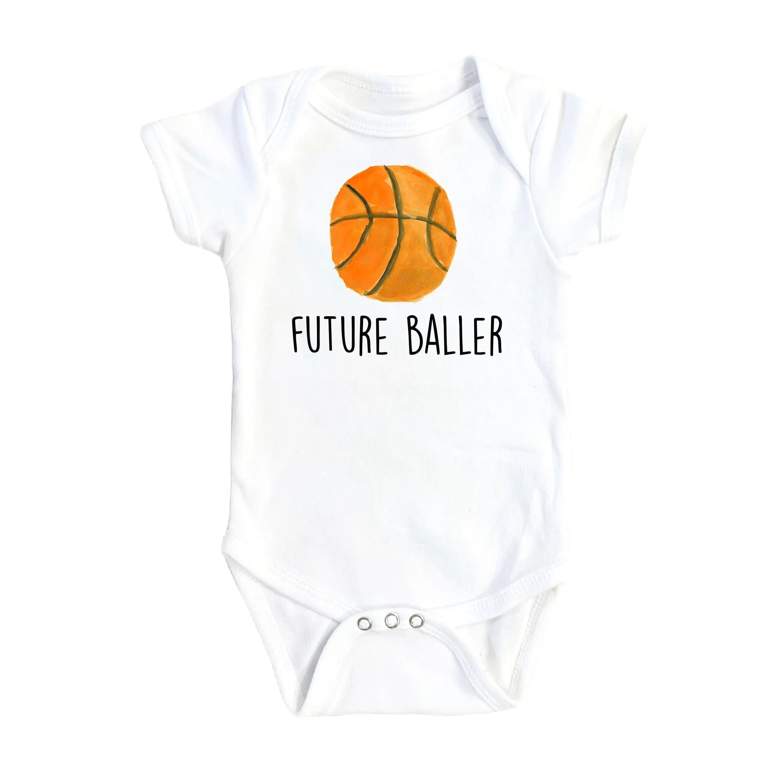 Basketball Baller - Baby Boy Girl Clothes Infant Bodysuit Funny Cute ...