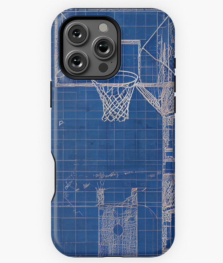 Basketball Blueprint 1 Special Edition Phone Case for iPhone 16 15 14 ...