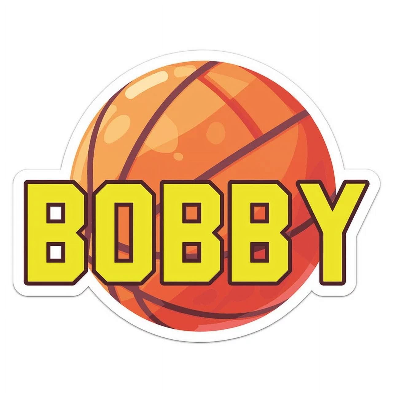 Basketball Bobby Sticker Phone Decal Water Bottle Stickers Car Decals ...