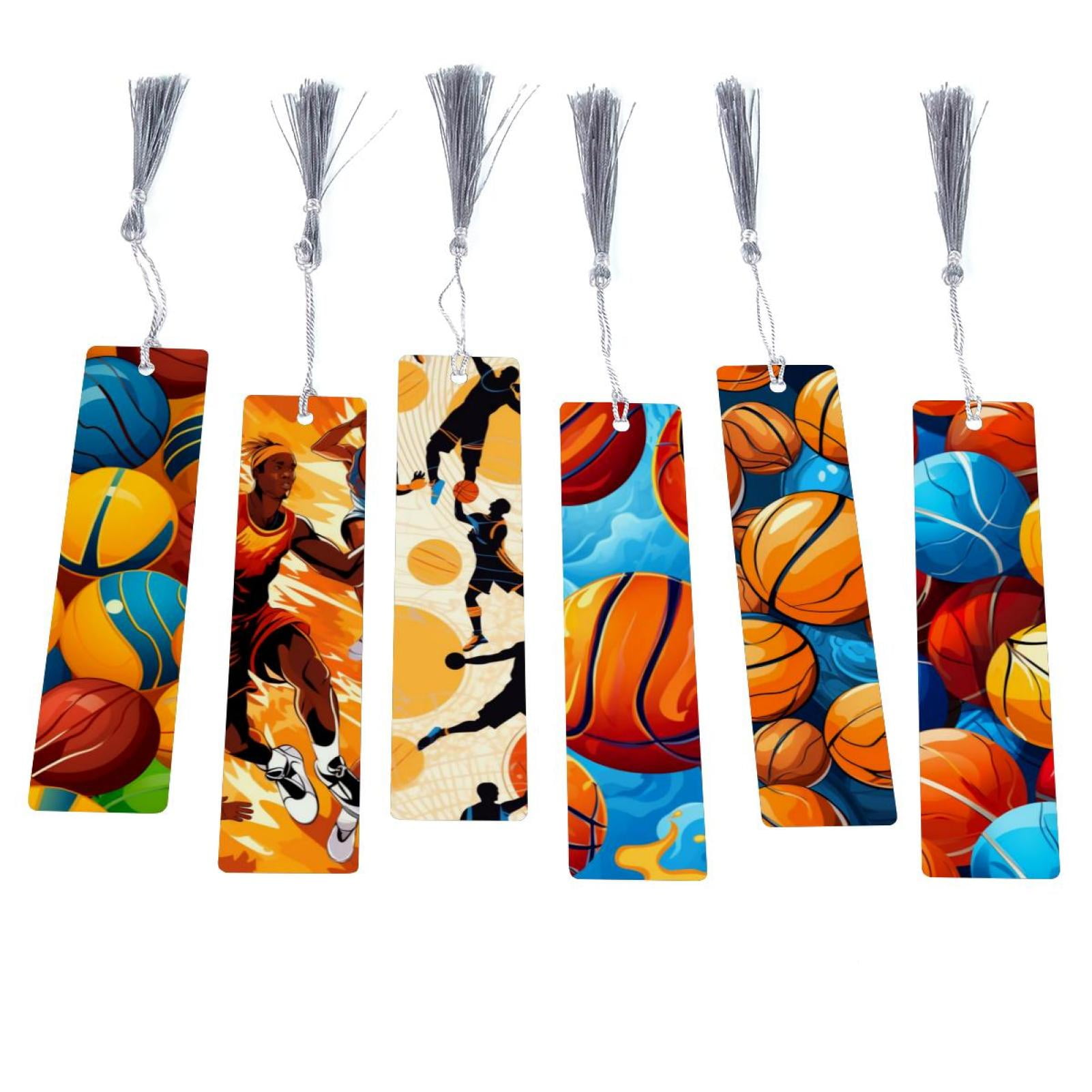 Basketball Bookmarks for Women Teachers Book Lovers Men Metal Bookmark ...
