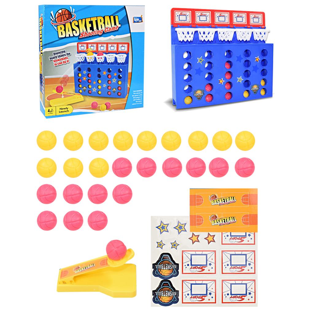 Basketball Bouncing Ball Four-Line Board Games Desktop Parent-Child ...