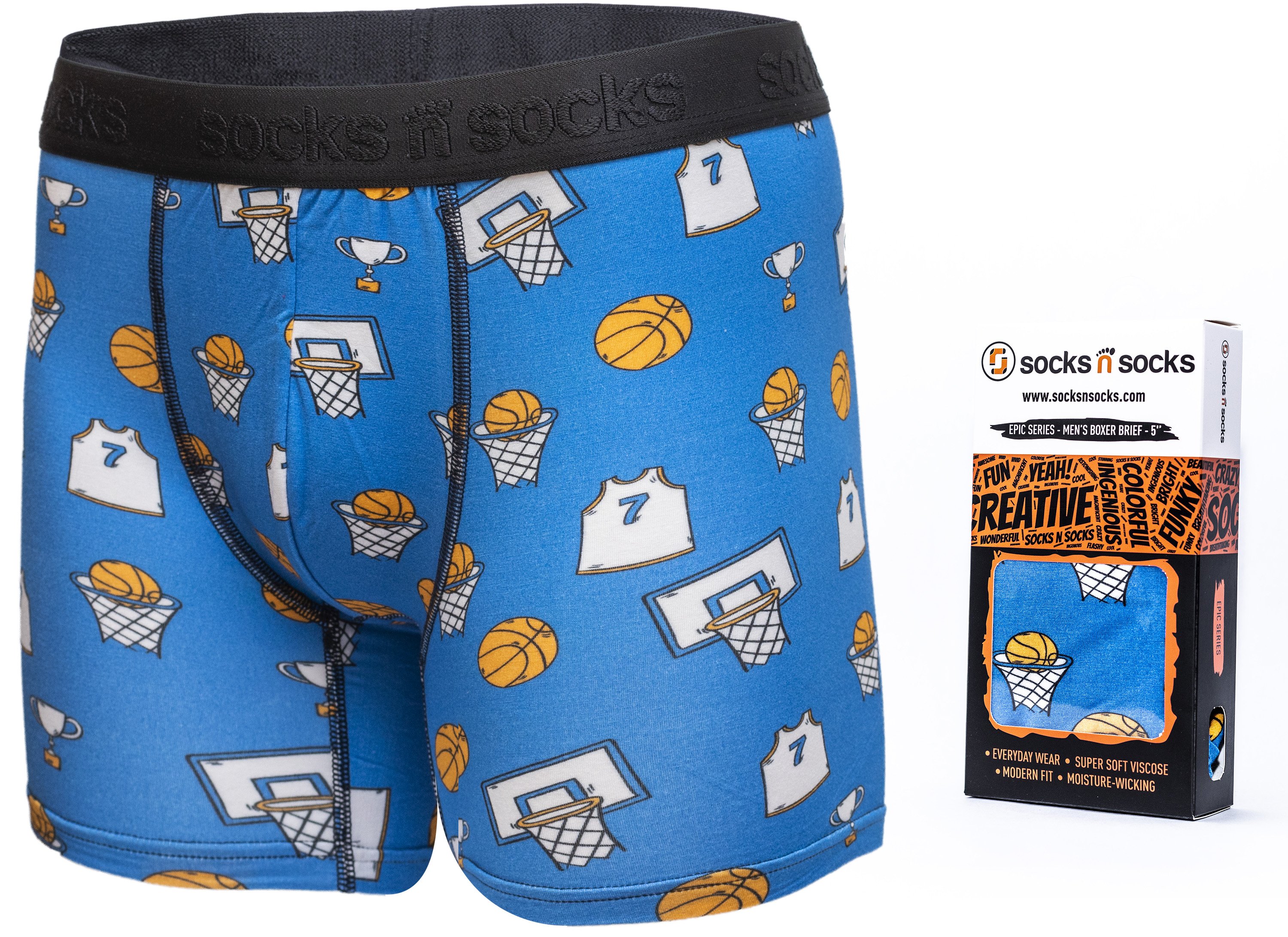 Basketball Boxer Brief - Walmart.com