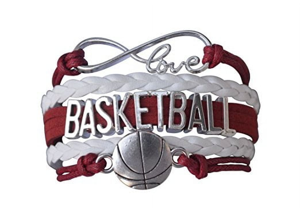 Basketball Bracelet- Girls Basketball Bracelet- Basketball Jewelry ...