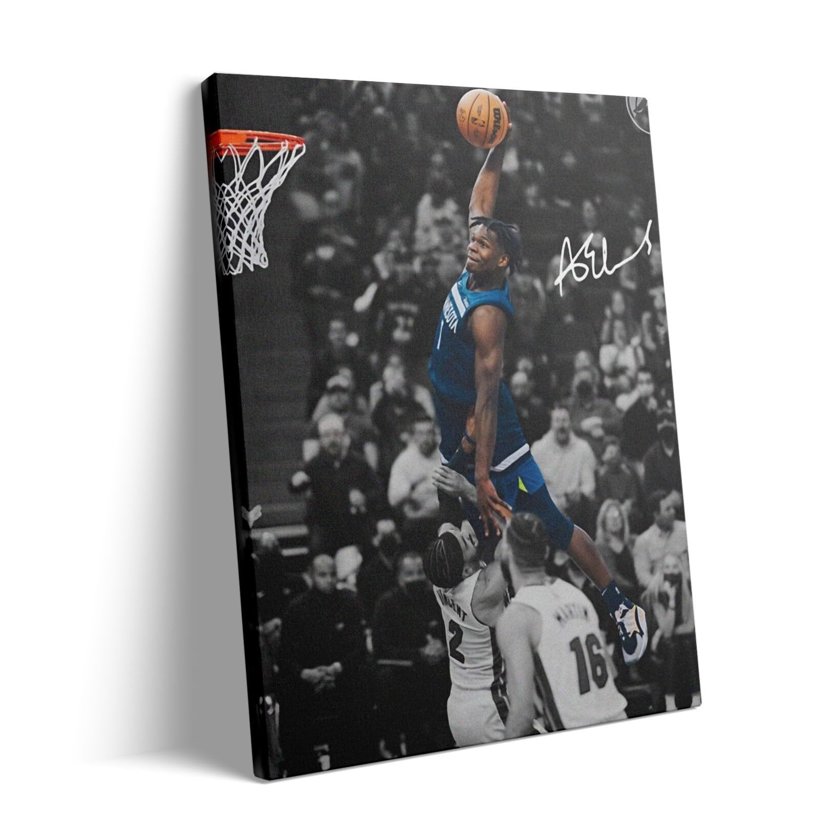 Basketball Canvas Wall Art, Anthony Print Poster Painting Impressive ...