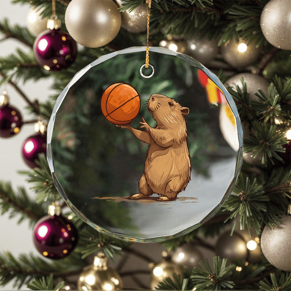 Basketball Capybara Animal Art Drawing Basketball Lover T-Shirt ...