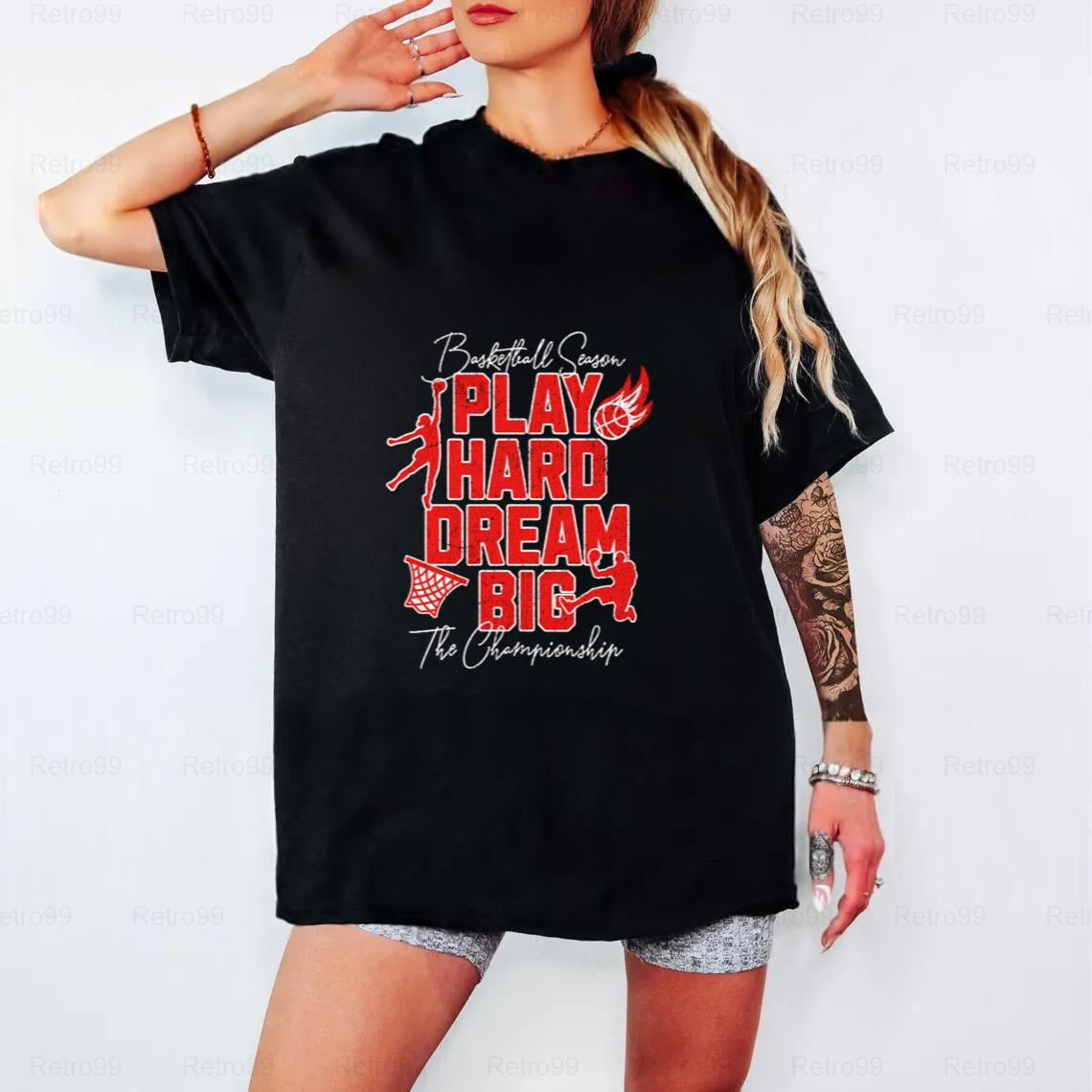 Basketball Champion T-shirt, Sweatshirt, Hoodie with Winning Court Vibes, for men & women, up to ...