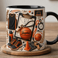 Basketball Coach Mug 2D Printed 3D Effect Personalized Coach Gift for ...