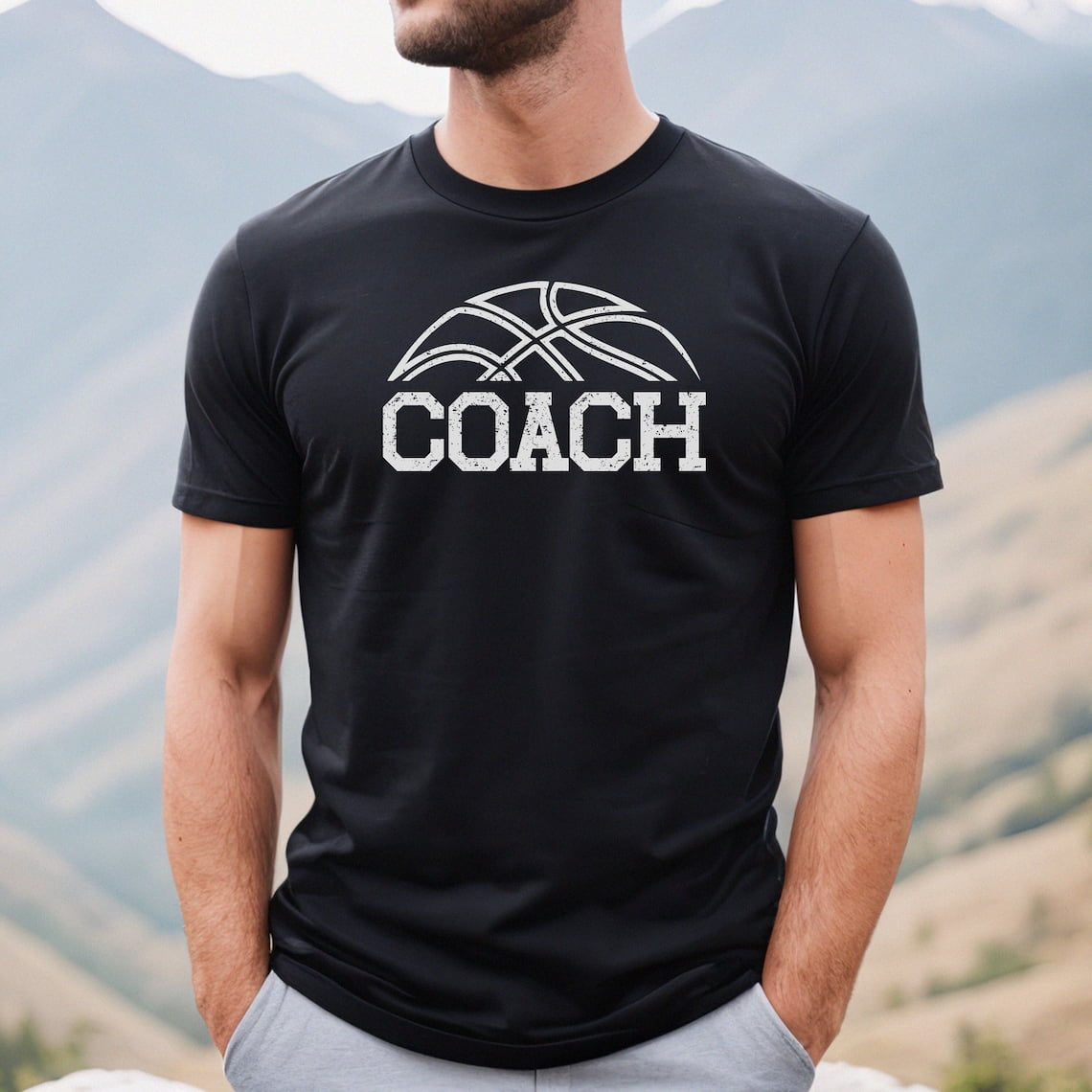 Basketball Coach Shirt, Dad Basketball Coach Shirt, Basketball Coach T ...