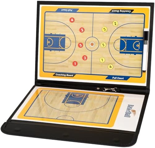Basketball Coaching Board Coaches Clipboard Tactical Magnetic Board Kit ...