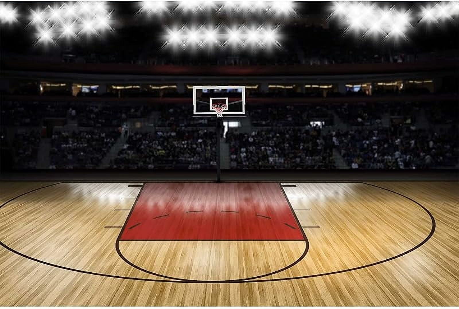 Basketball Court Background Indoor Photography Backdrop Sports Club ...