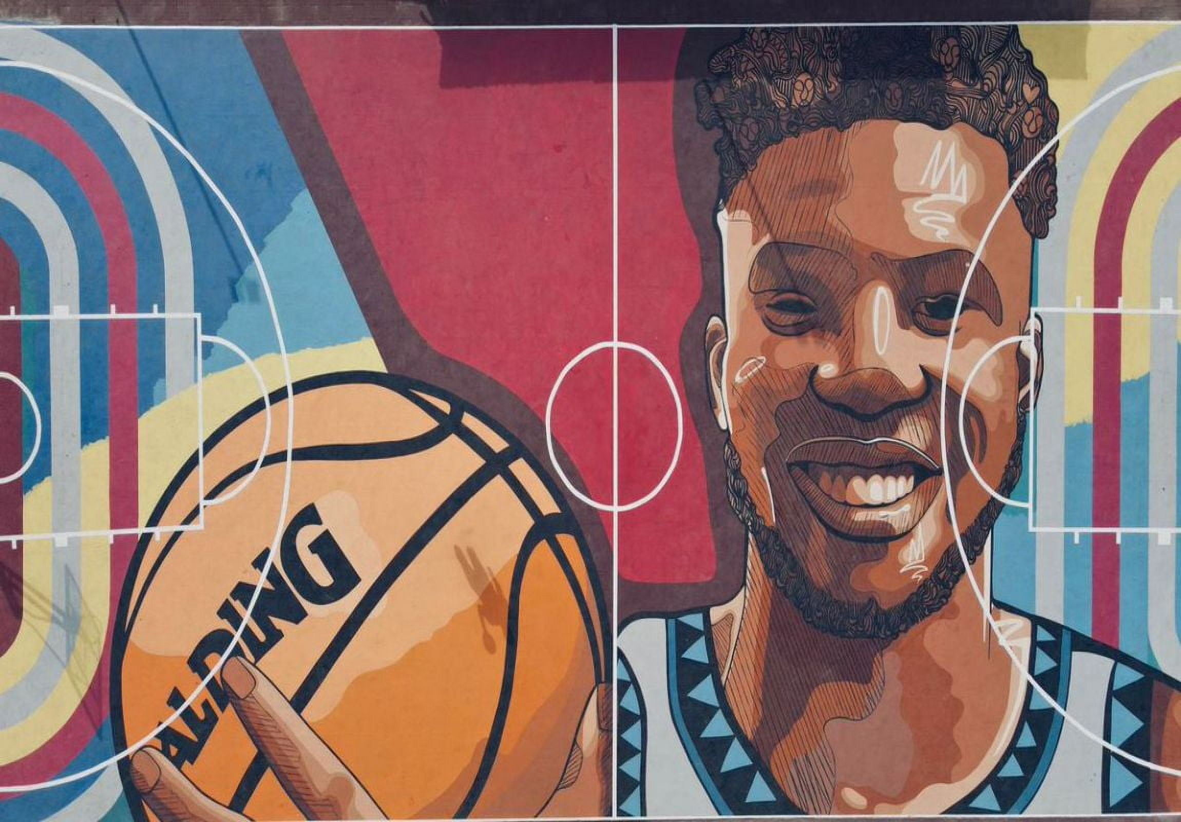 Basketball Custom Birthday Backdrop Party Background Baby Shower ...