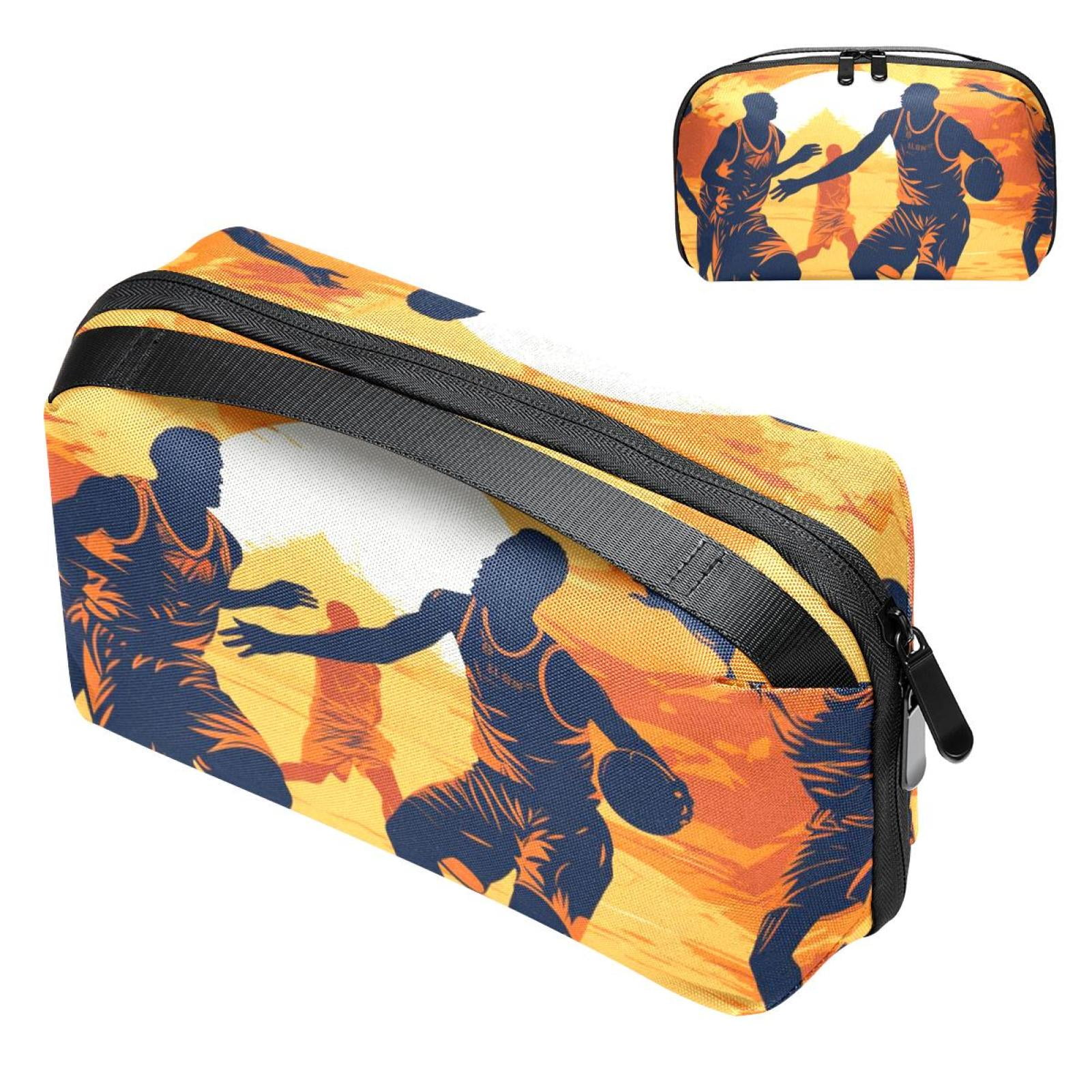 Basketball Digital Bag Organizer Travel Case with Oxford Fabric ...
