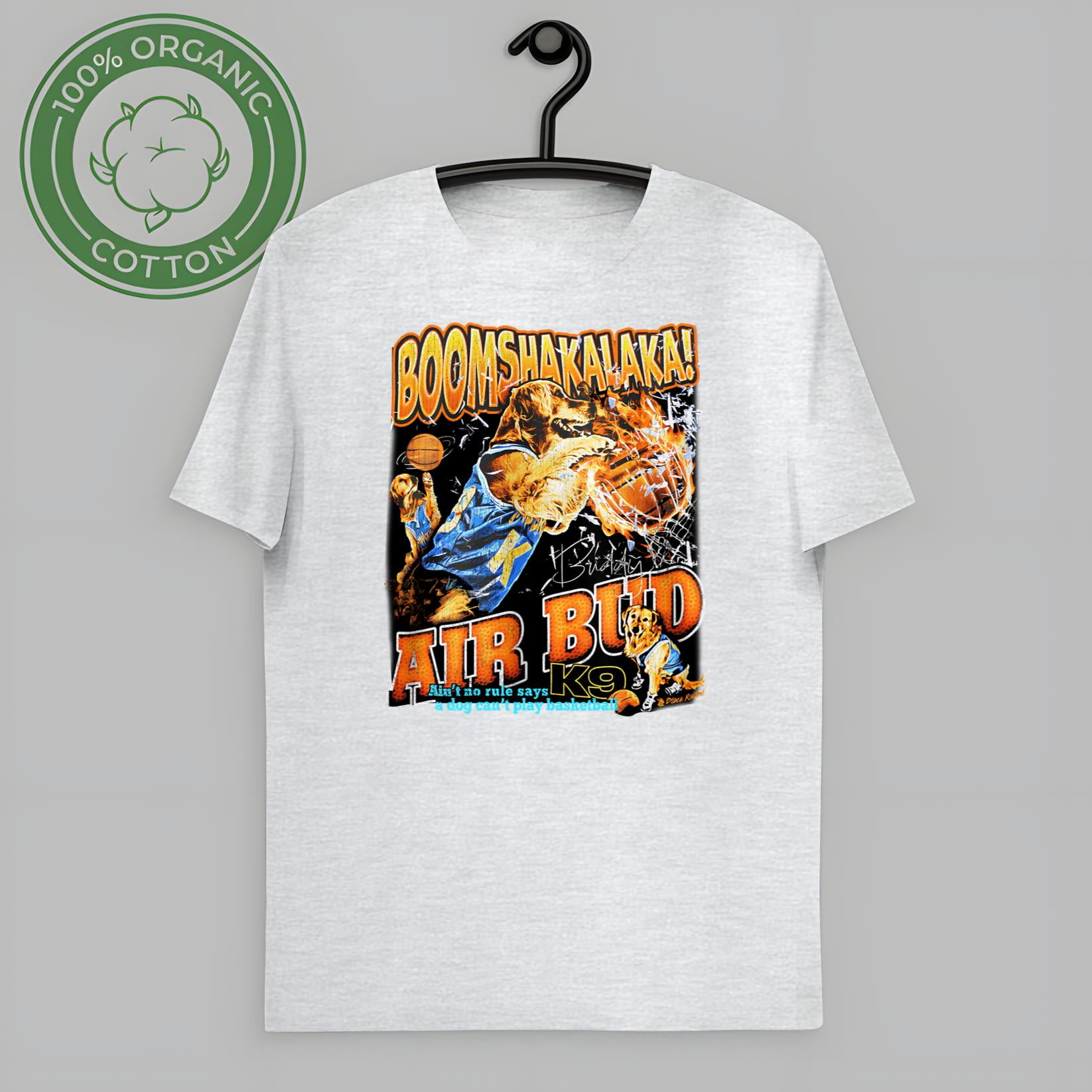Basketball Dog Throwback Shirt – 90s Movie Parody Graphic Tee New ...