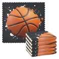 Basketball Doodle Kitchen Cloth Dish Towels for Drying Washing ...