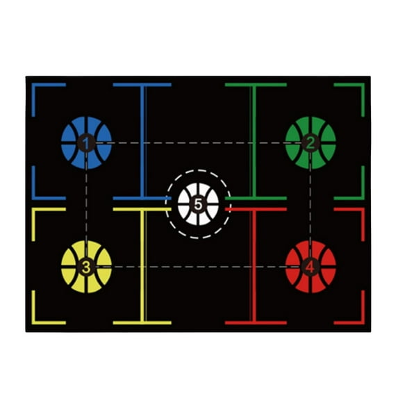 Basketball Dribbling Mat Training Mat For Indoor And Outdoor Use ...