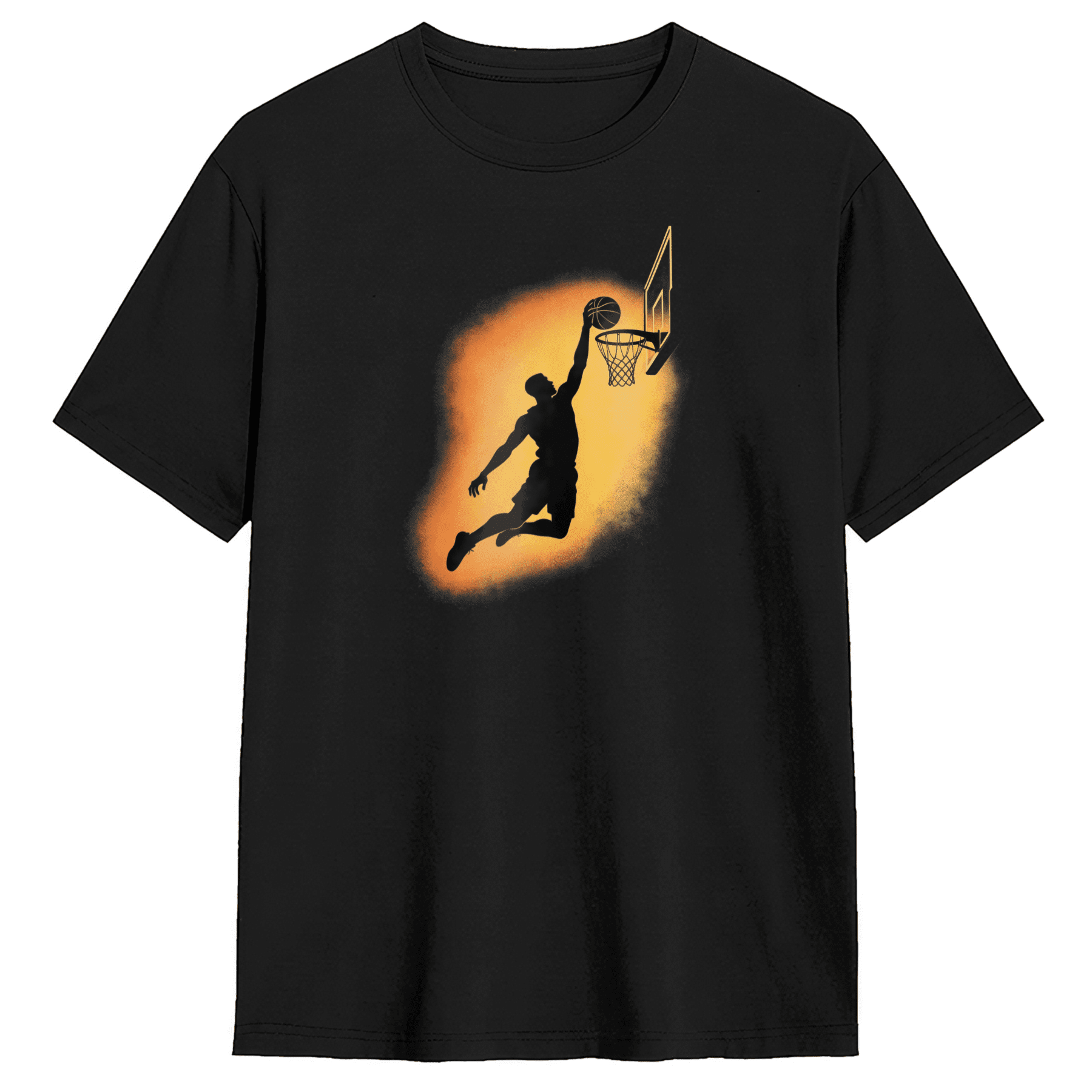 Basketball Dunk Vintage Graphic Tee for Men and Women, Fun Gym Cotton ...