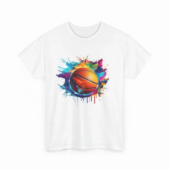 Basketball Energy Tee | Cool Graphic Shirt | Sports Hoops Style ...