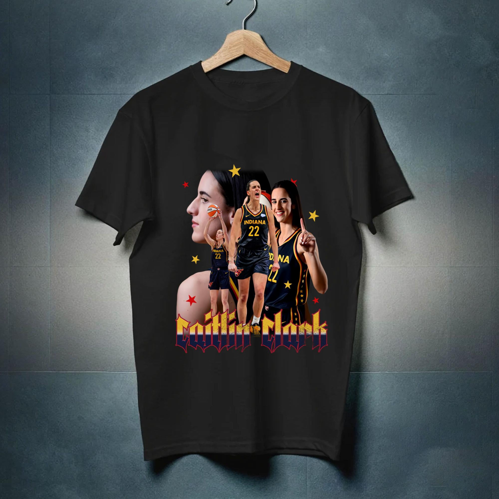 Basketball Fan Art Graphic Shirt for Indiana Supporters Free Shipping ...