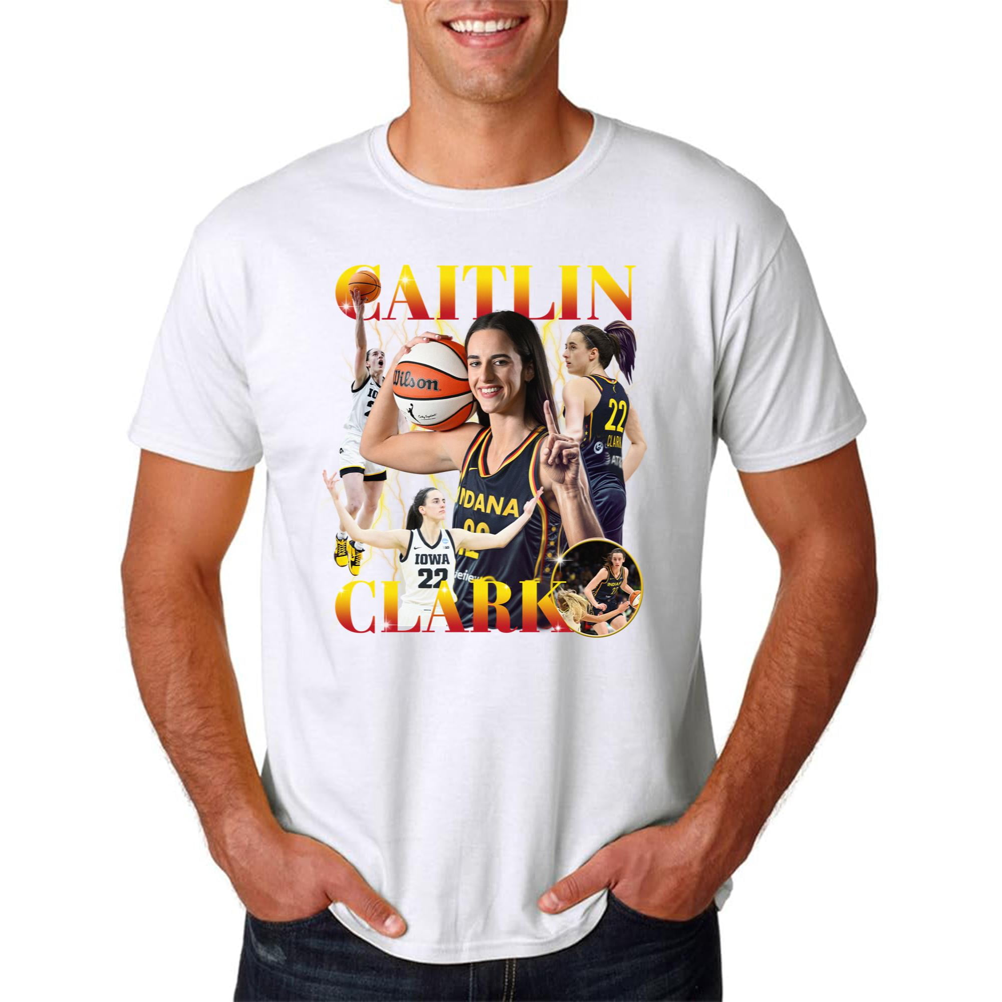 Basketball Fan-Inspired Retro Throwback Graphic Tee - Walmart.com