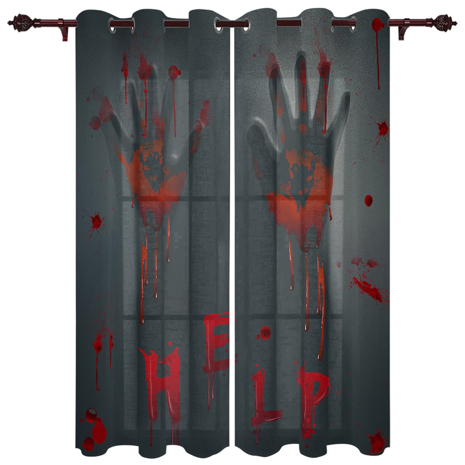 Basketball Fire Gradient Reflection Flare Childrens' Room Curtain Hall ...