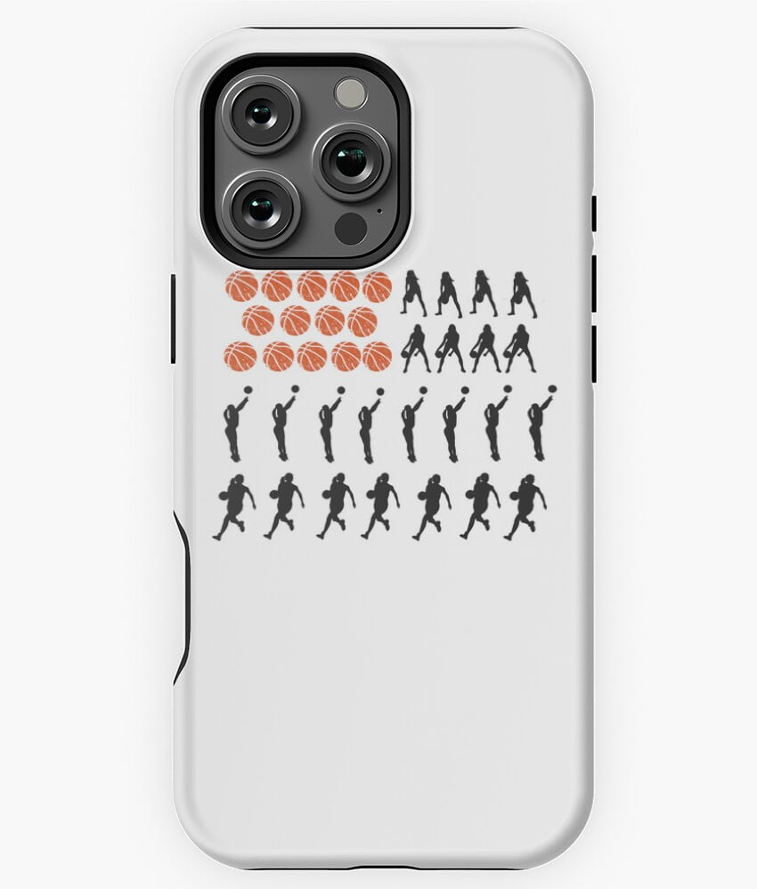 Basketball Flag Shirt USA Sports Fan Phone Case for iPhone 16 15 14 13 ...