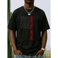 Basketball Flag Tee mens Exercise 180G 100% Cotton black basketball ...