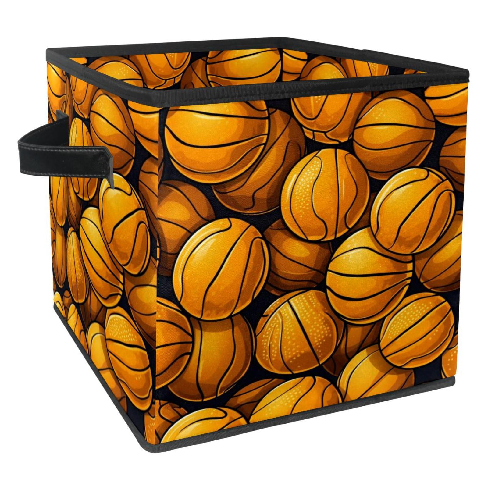 Basketball Foldable Organizer Bins Storage Containers Storage Bin with ...