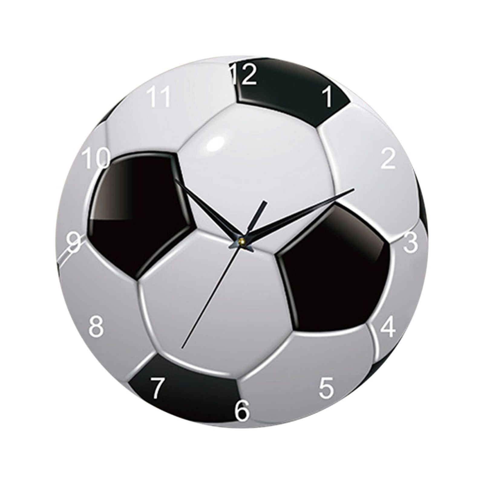 Basketball Football Baseball Volleyball Clock Wall Clock Bedroom Living ...