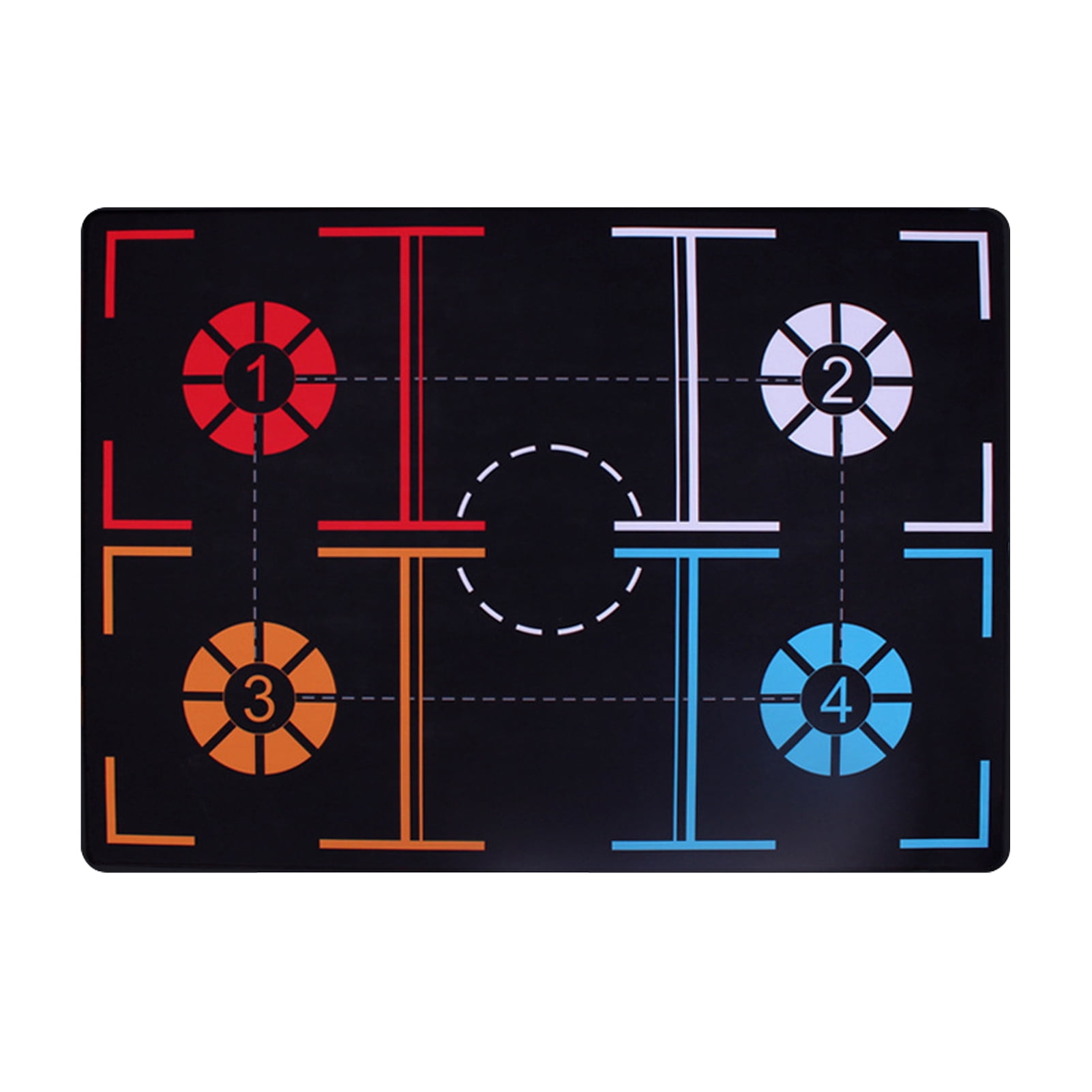 Basketball Footstep Training Mat, Anti Slip Basketball Footstep Mat in ...