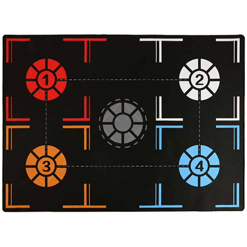 Basketball Footstep Training Mat, Non-Slip Shock Absorbing Silent ...