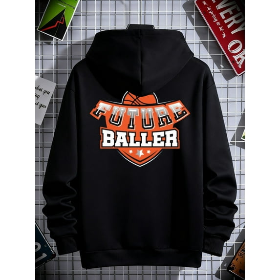Basketball Future Baller funny hoodies games for men sweater hoodie ...