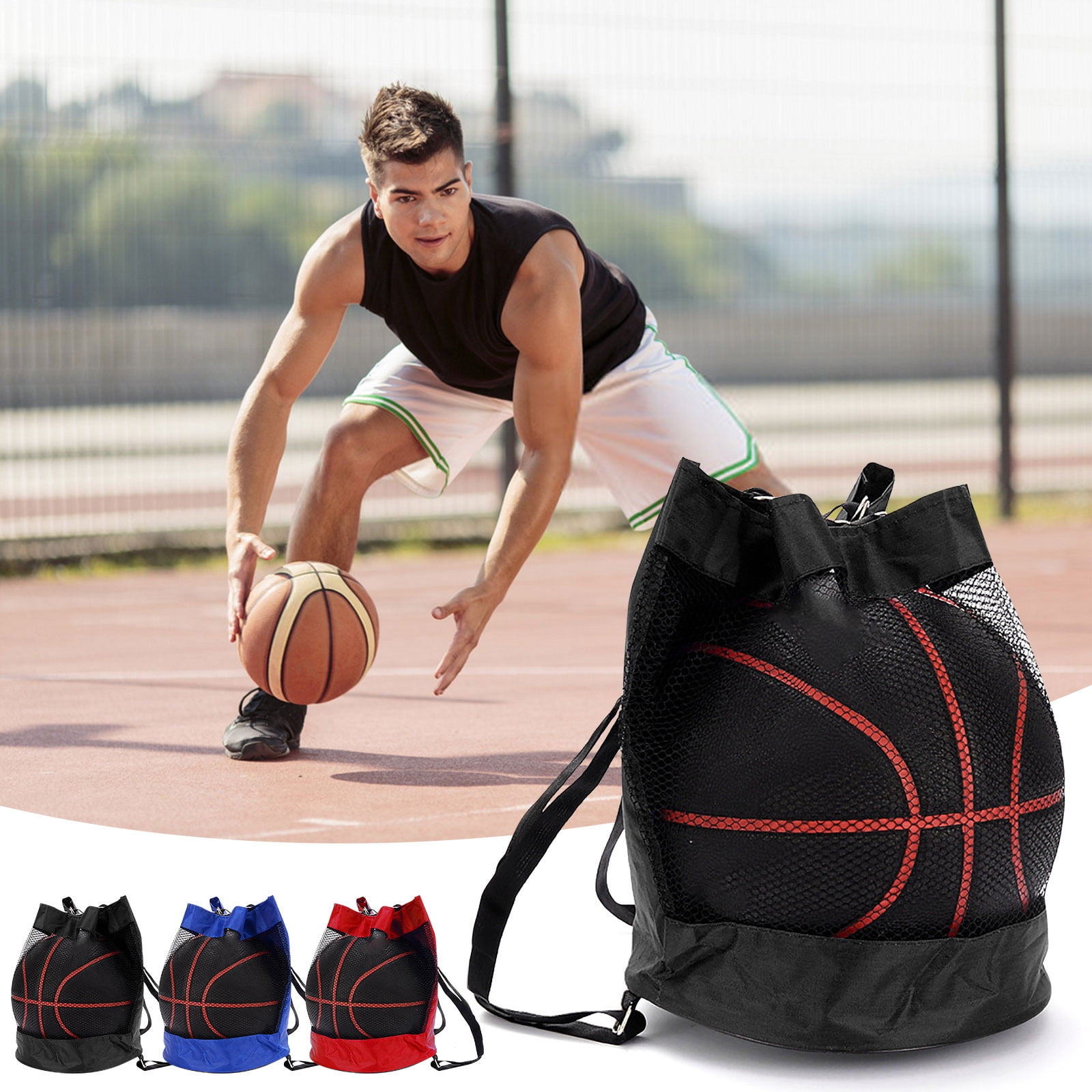 Basketball Game Bag, Sports Backpack, Waterproof Material, Adjustable ...