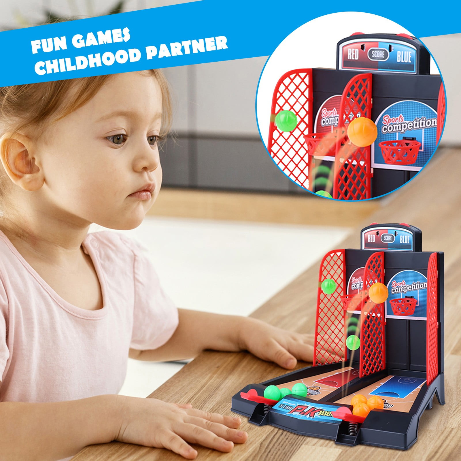 Basketball Game,Basketball Gifts for Boys 8-12,Mini Basketball Hoop ...