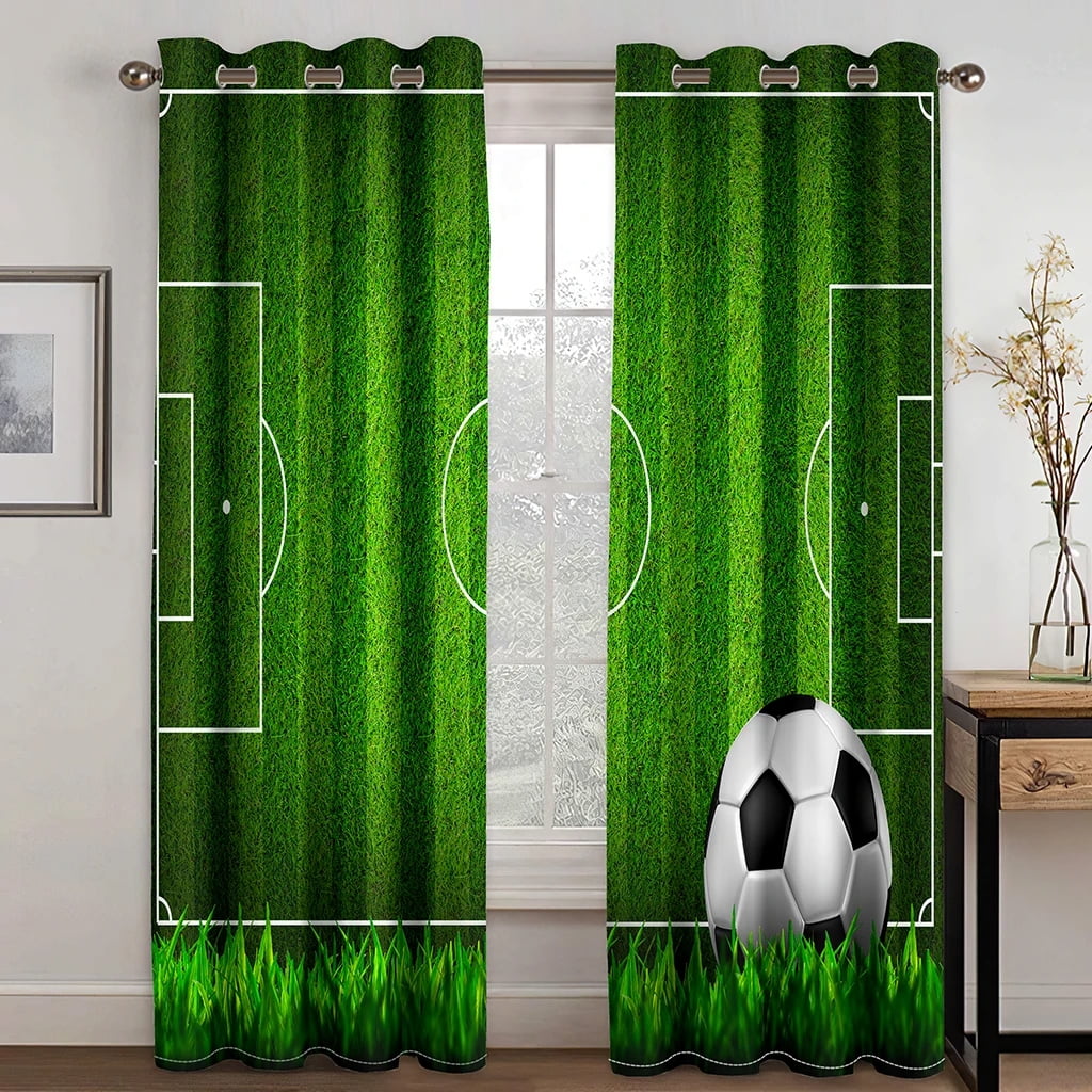 Basketball Graffiti Pattern High Shading Curtain Adult Children Bedroom ...