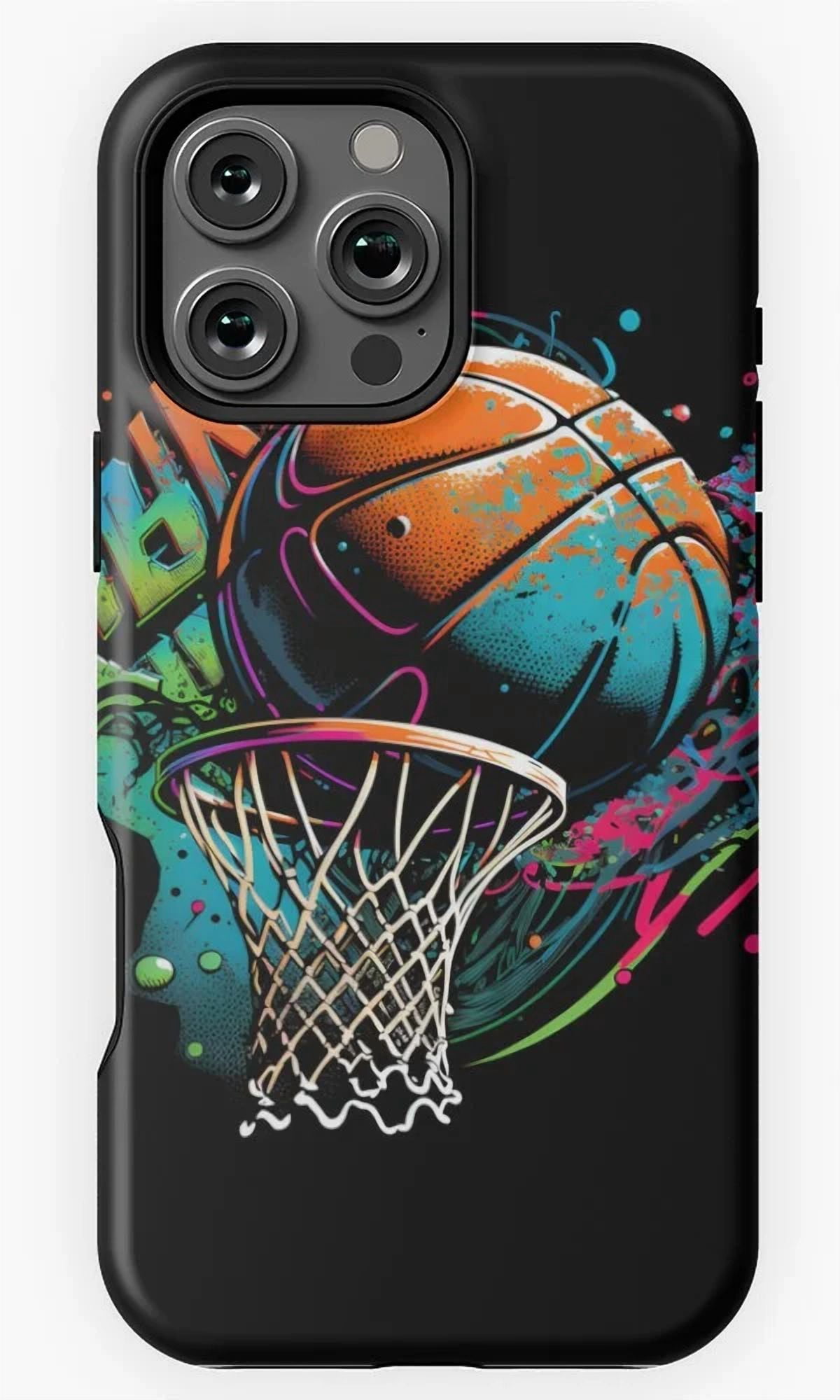 Basketball Graffiti Urban Streetwear Sport Graphic Protective Case for ...