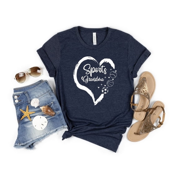 Basketball Grandma Shirt, Sports Grandma Shirt, Baseball Shirt For ...