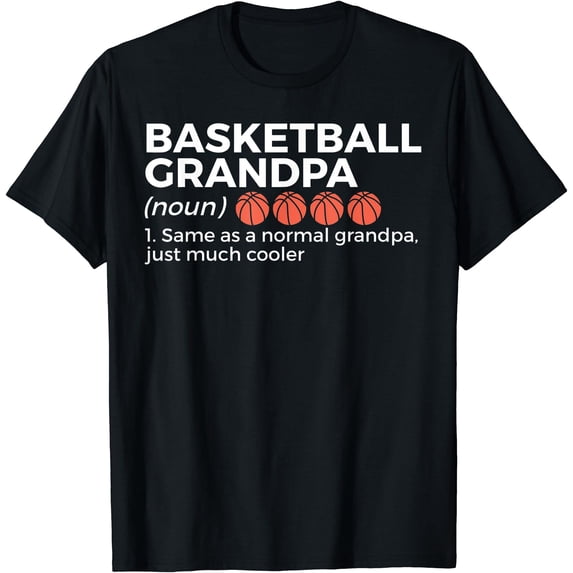 Basketball Grandpa Definition T-Shirt - Walmart.com