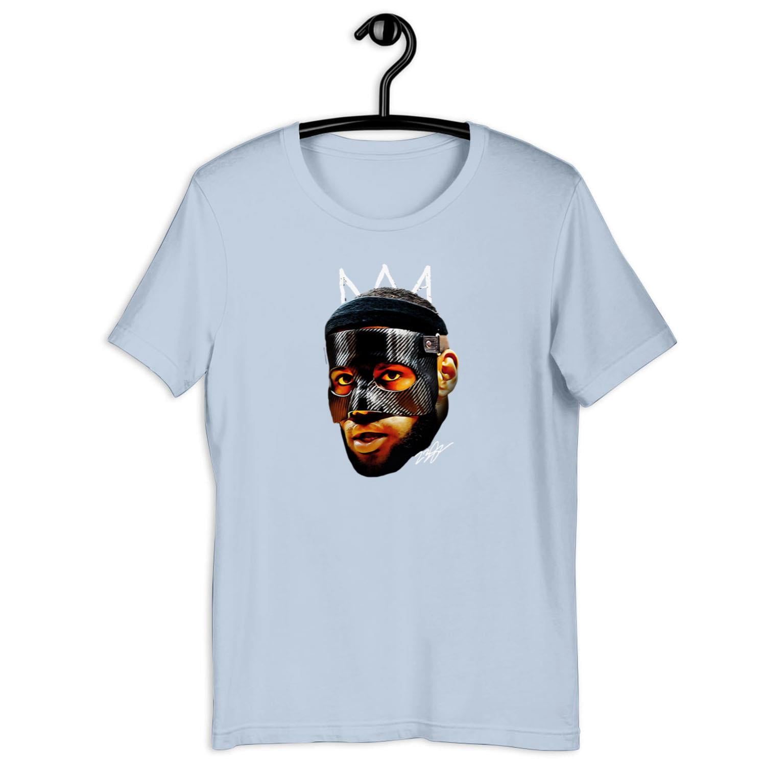 Basketball Graphic Design Iconic Player Shirt with Unique Masked Look ...