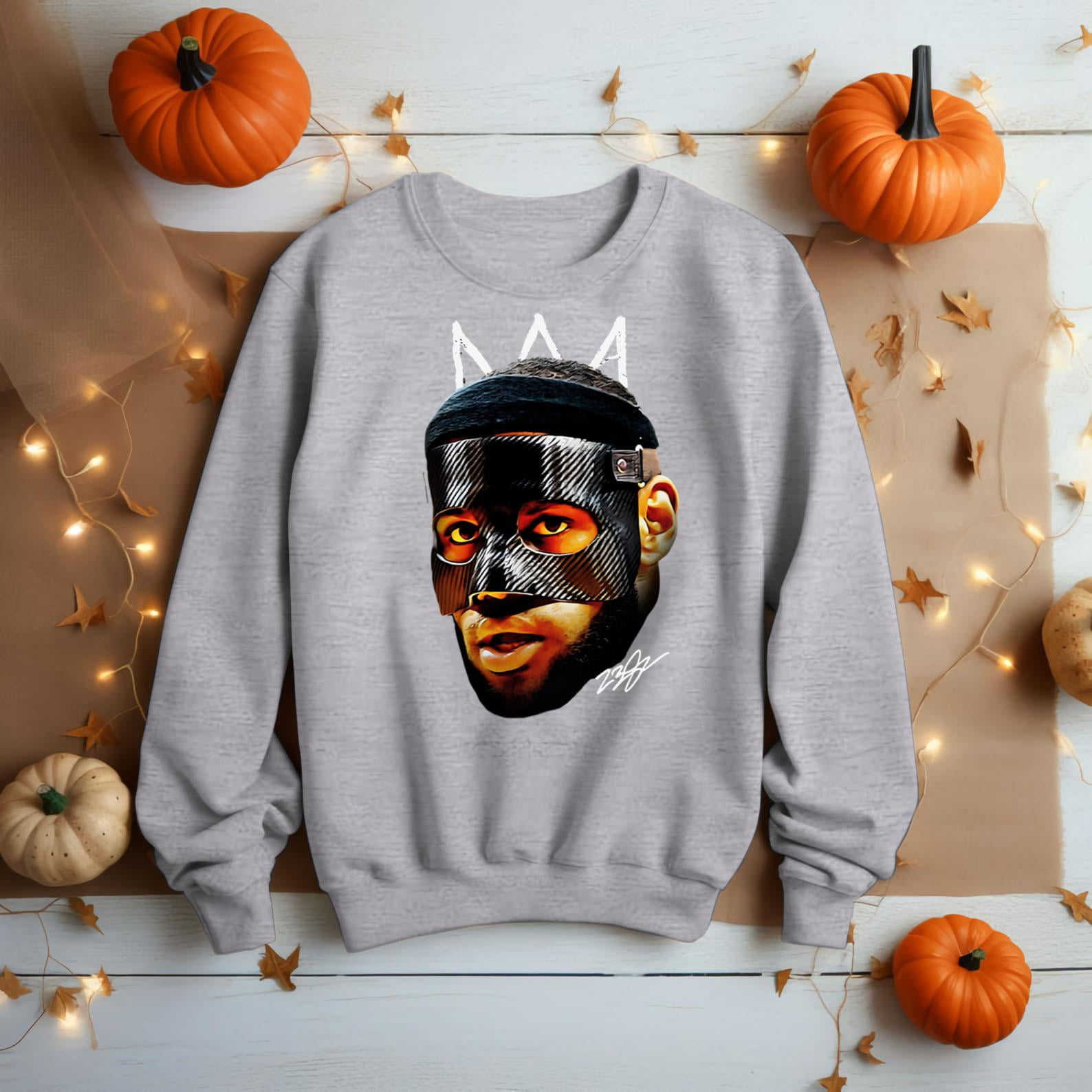 Basketball Graphic Design Iconic Player Shirt with Unique Masked Look ...