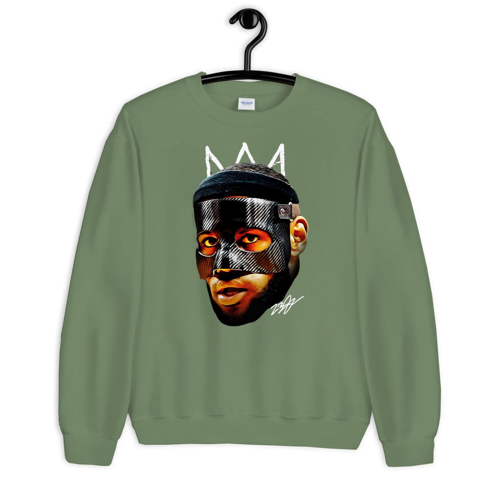 Basketball Graphic Design Iconic Player Shirt with Unique Masked Look ...