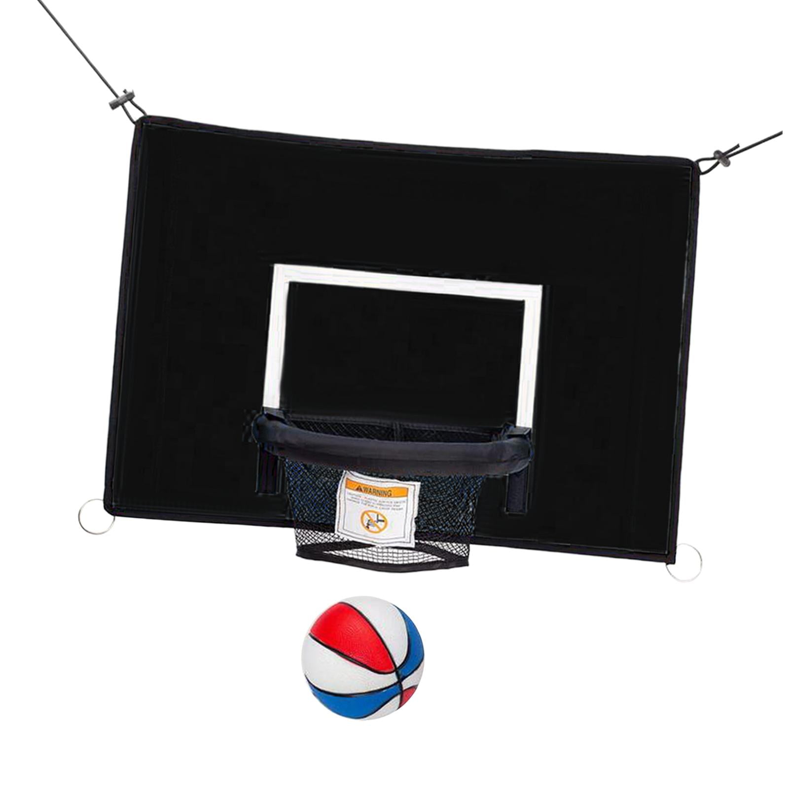 Basketball Hoop Attachment for Trampolines Garden Boys Girls Basketball ...