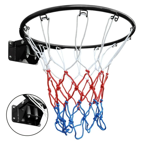 Basketball Hoop Basketball Double Spring Solid Rim, 18" Steel ...