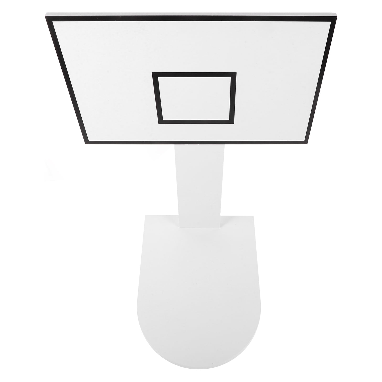 Homoyoyo PVC Desktop Bookshelf with Basketball Hoop Home Organizer ...