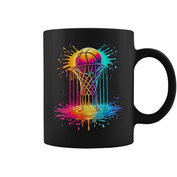 Basketball Mugs With Hoop