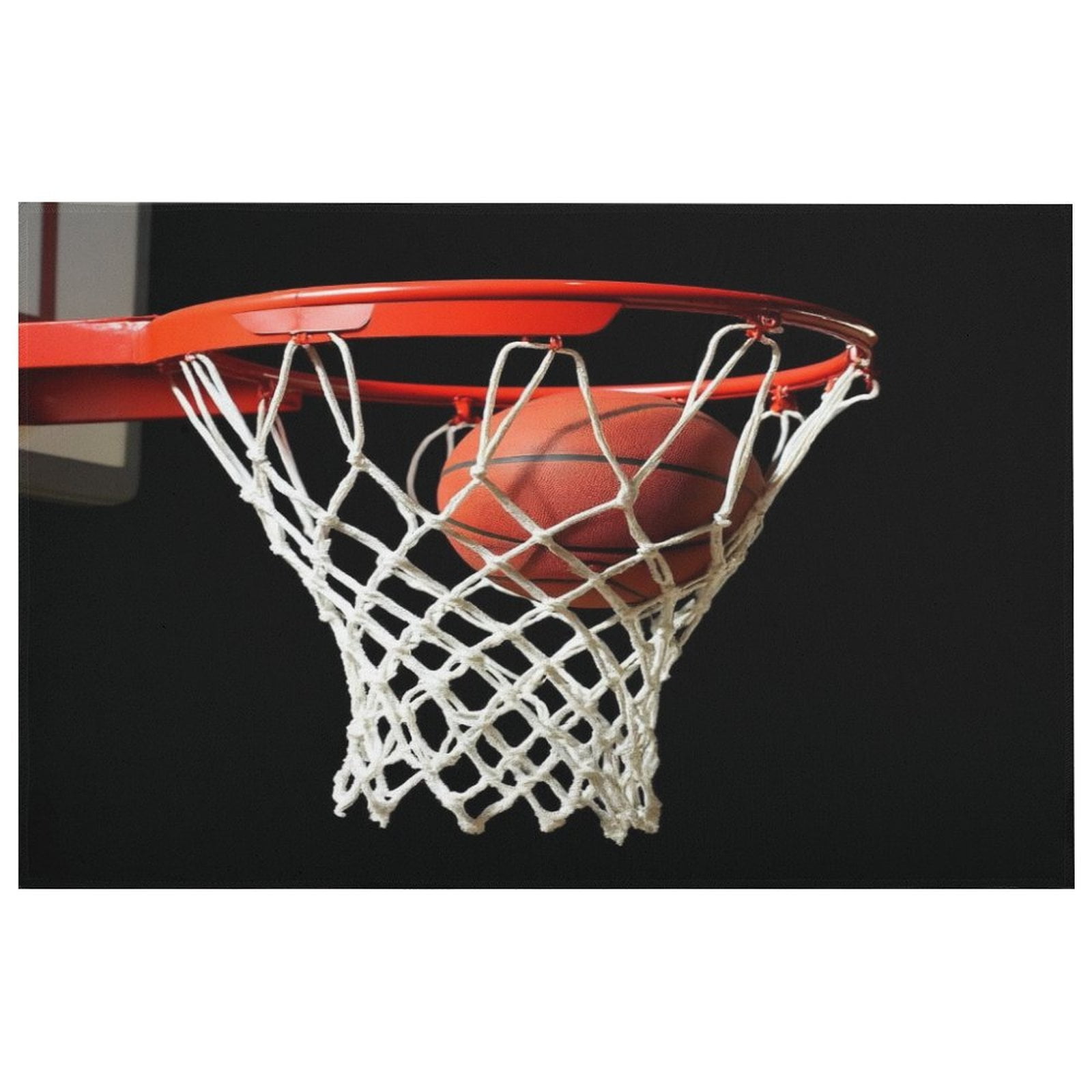Basketball Hoop Dunk Adult Home Decor Bedroom Living Room Crystal ...