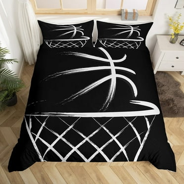 Erosebridal Gamer Duvet Cover Queen Girls Basketball Bedding Sets for ...