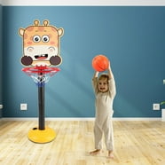 SYNCFUN Pink Basketball Hoop for Kid, Toddler Indoor Basketball Game ...